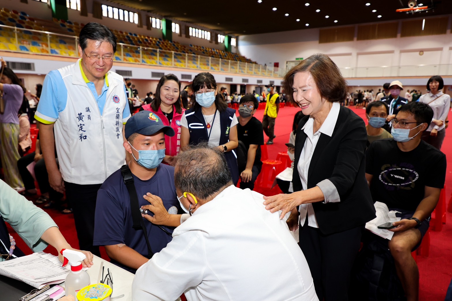 【記者趙奇濤、譚杰宜蘭採訪報導】宜蘭縣為照護30 39歲青年族群健康,今年度第2場次健康好young整合性篩檢活動,今(22日上午7至11
